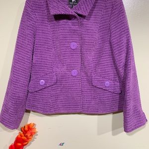 ABBIE MAGS | Jackets & Coats | Abbie Mags Purple Blazer | Poshmark